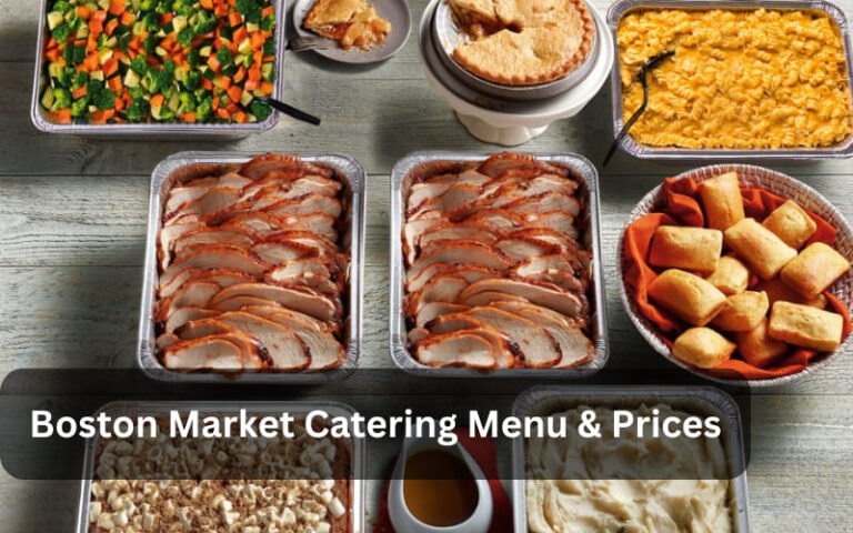 Boston Market Catering Menu & Prices - Modern Food Catering