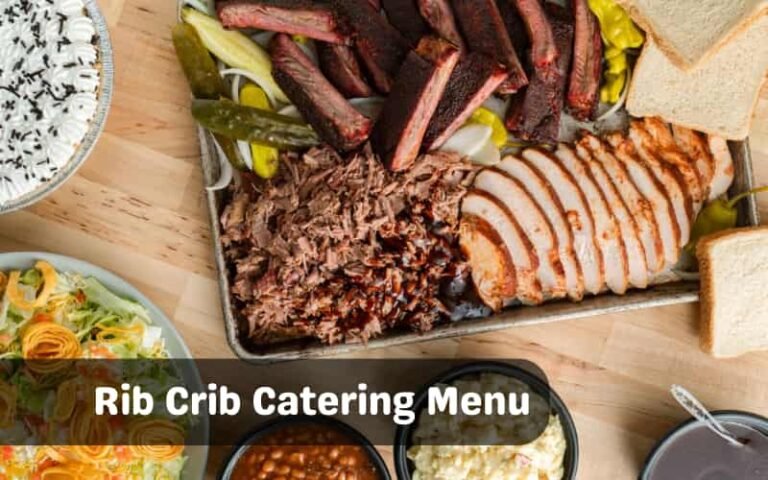 Rib Crib Catering Menu and Prices | Updated 2026